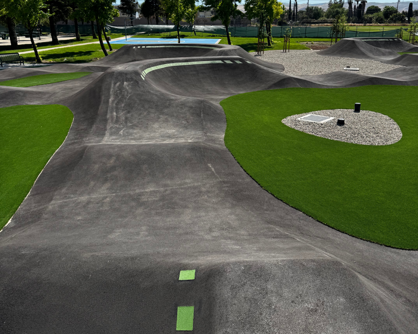 BMX Pump Track at Clyde Bland Park | City of Tracy, CA